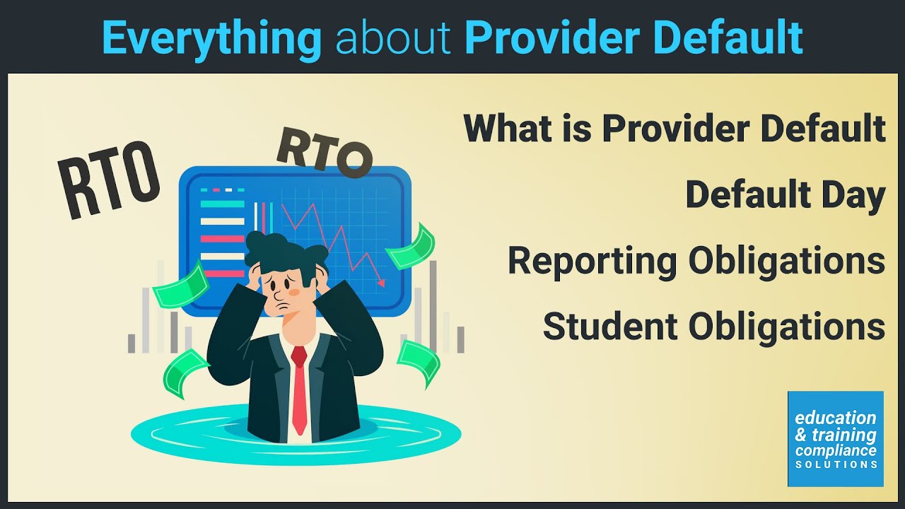 Provider Default - Everything you need to know - Education and Training ...